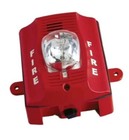System Sensor P2RK Outdoor Horn Strobe, Wall Mounted, 2 Wire, Red ...