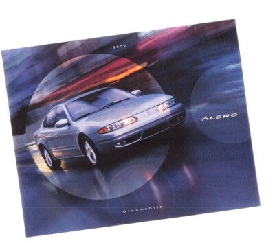 2000 OLDSMOBILE ALERO Sales Brochure / Catalog with Color Chart: GX,GL,GLS,... | eBay