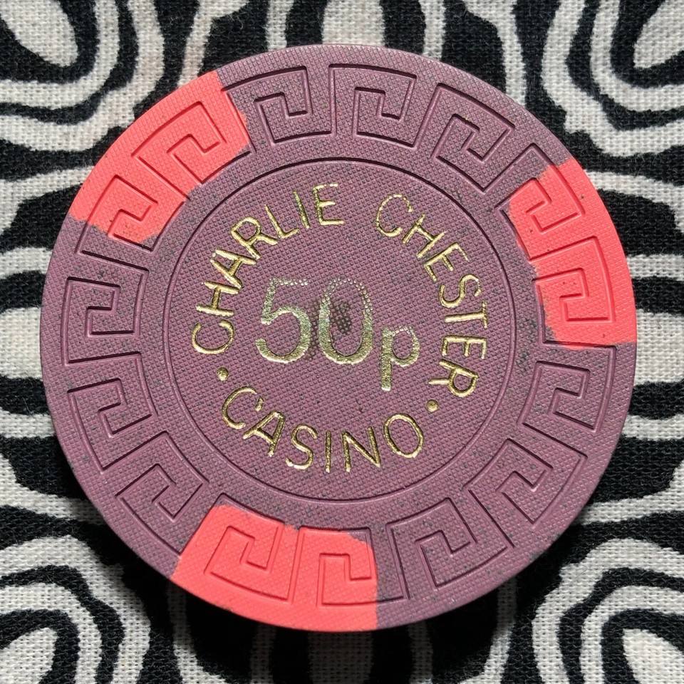 Charlie Chester's 50p London, United Kingdom Gaming Poker Casino Chip ...