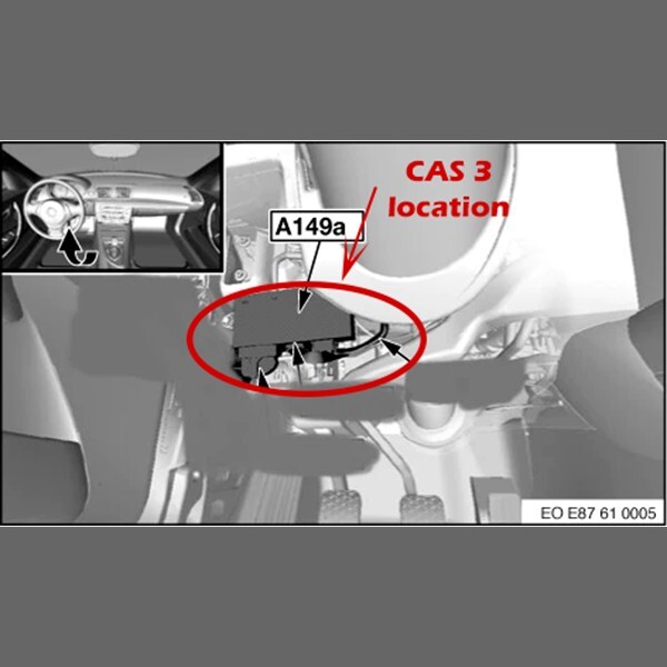 BMW MINI ALL KEY LOST PROGRAMMING SERVICE CAS3 CAS 3 + E82 E90 E92 E60 ...