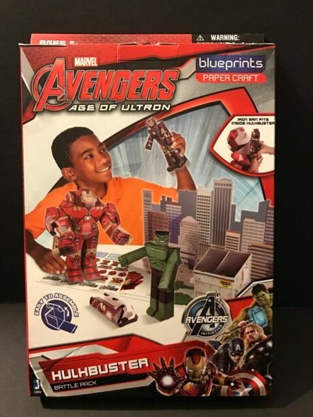 Avengers Age of Ultron Blueprints Paper Craft (ultimate Battle Deluxe ...