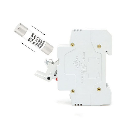 Fuse Base 32A 500V Accessories DIN Rail Mount Practical R015 RT18-32X ...