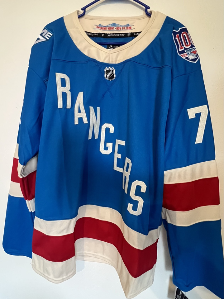 New York Rangers #73 Matt Rempe Centennial 2025 Stitched Limited Jersey ...