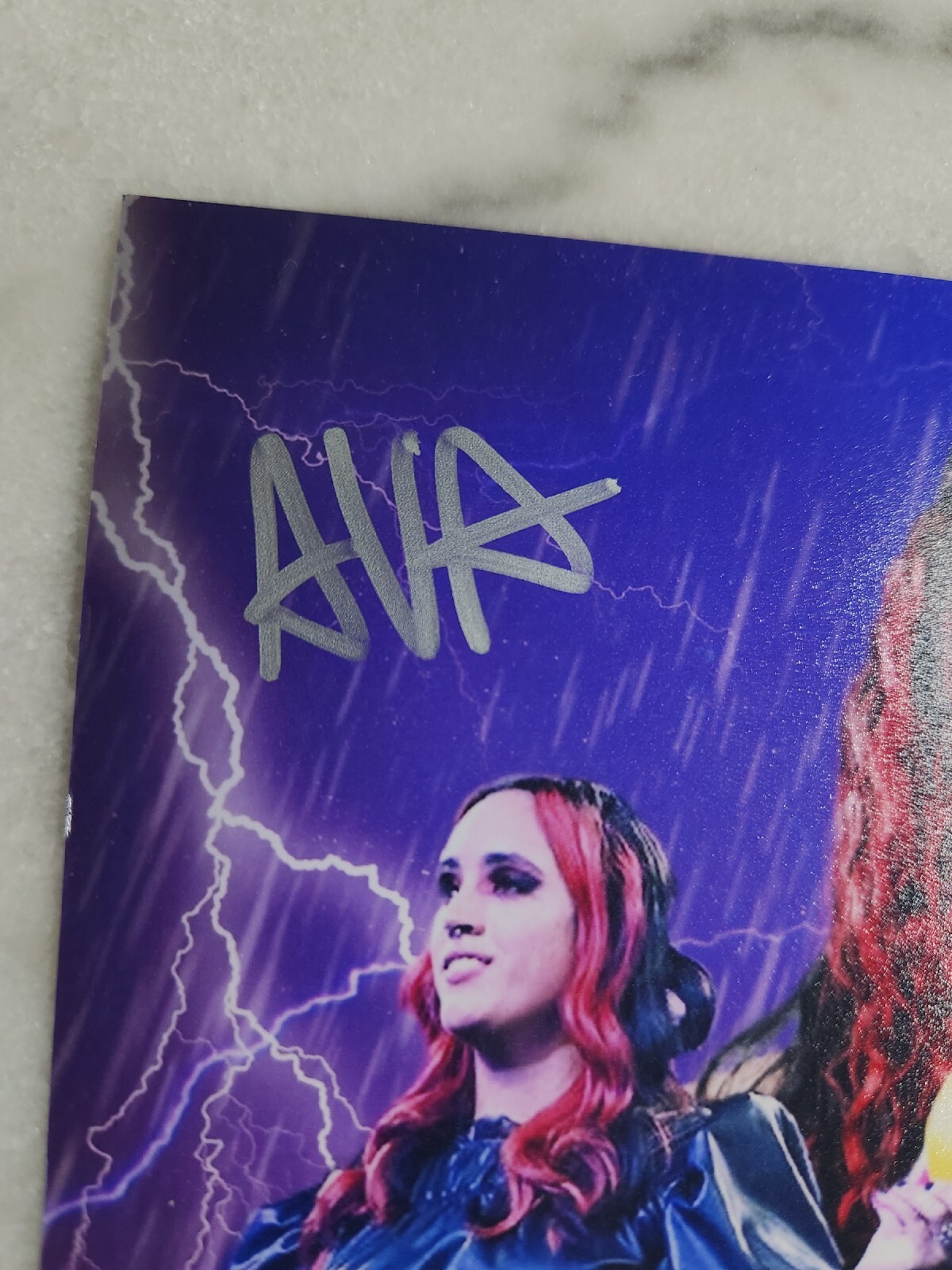 Ava Raine 8x10 Auto Autographed Signed Photo WWE Simone Johnson | eBay