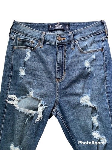 Hollister High Rise Super Skinny Classic Stretch Denim Jean Size 5R ...