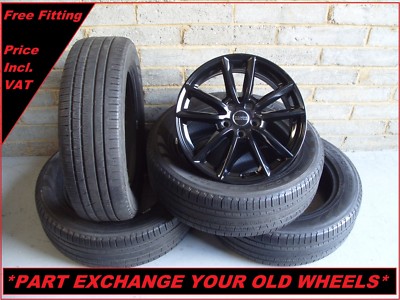 Genuine 19" Style 5001 Range Rover Sport Black Alloy Wheels & Pirelli ...