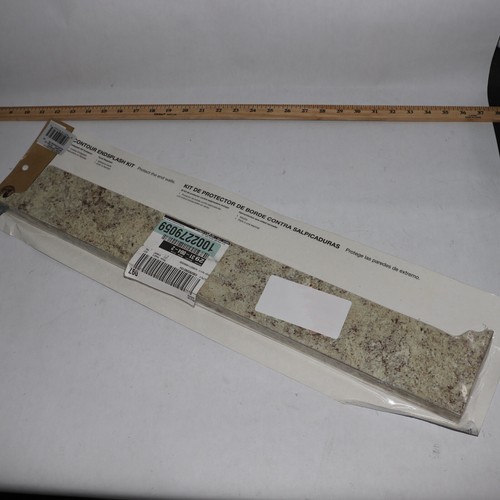 Hampton Bay Laminate End Splash Kit for Countertop w/ Backsplash-Golden ...