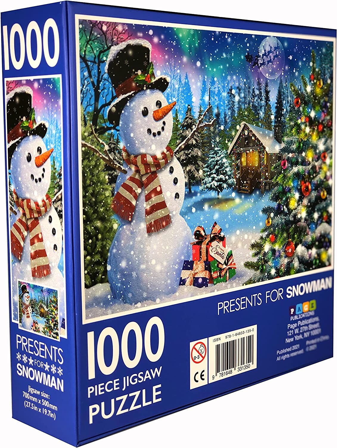 Presents for Snowman ( 1000 Piece Jigsaw Puzzle ) (2021, Novelty Book ...