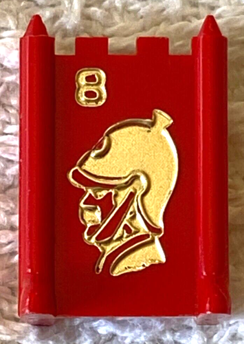 1970 Vintage Stratego Red #8 Miner Game Piece Token Replacement Part | eBay