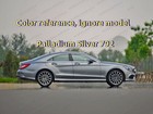 SIlver Red Black Painted NEW MERCEDES BENZ C W204 FUEL TANK FLAP ...