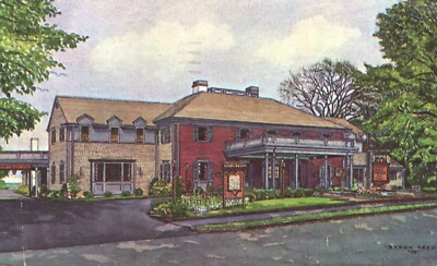 Daniel Webster Inn Sandwich Massachusetts 1976 Illustrated Advertising ...