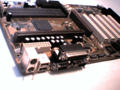 Pentium Motherboard Slot1 ASUS P2L97 v1.05. 2 ISA AGP 440LX CPU/RAM ...