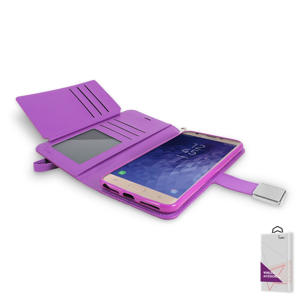 For Samsung Galaxy J7 Star/ J737 Folio Card Slot Photo Frame Holder ...