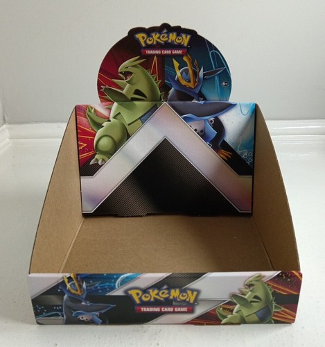 Rare Pokemon V EMPTY Cardboard Trading Card Shop Display Box Stand ONLY ...