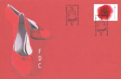 Finland 2009 FDC - Rose Blossom - Rosebud - Flowers - Valentine's Day ...