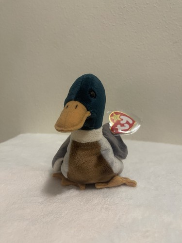 Ty Jake the Mallard Duck Beanie Baby 1997 Retired MINT w/tags vintage ...