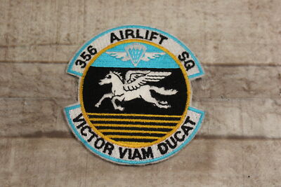356th Airlift Squadron Victor Viam Ducat Sew On Patch -Used | eBay