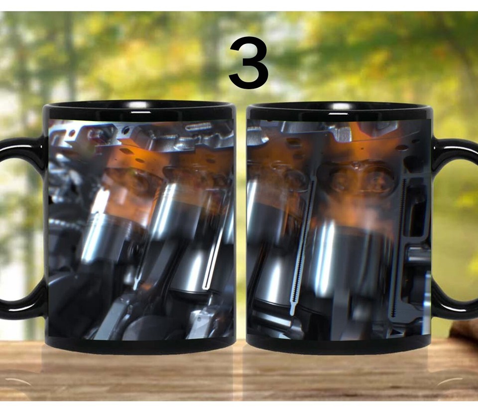 Custom Mechanic Engine, Piston Coffee Mug | eBay