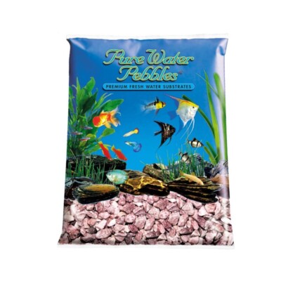 Pure Water Pebbles Premium Fresh Water Natural Aquarium Gravel White ...