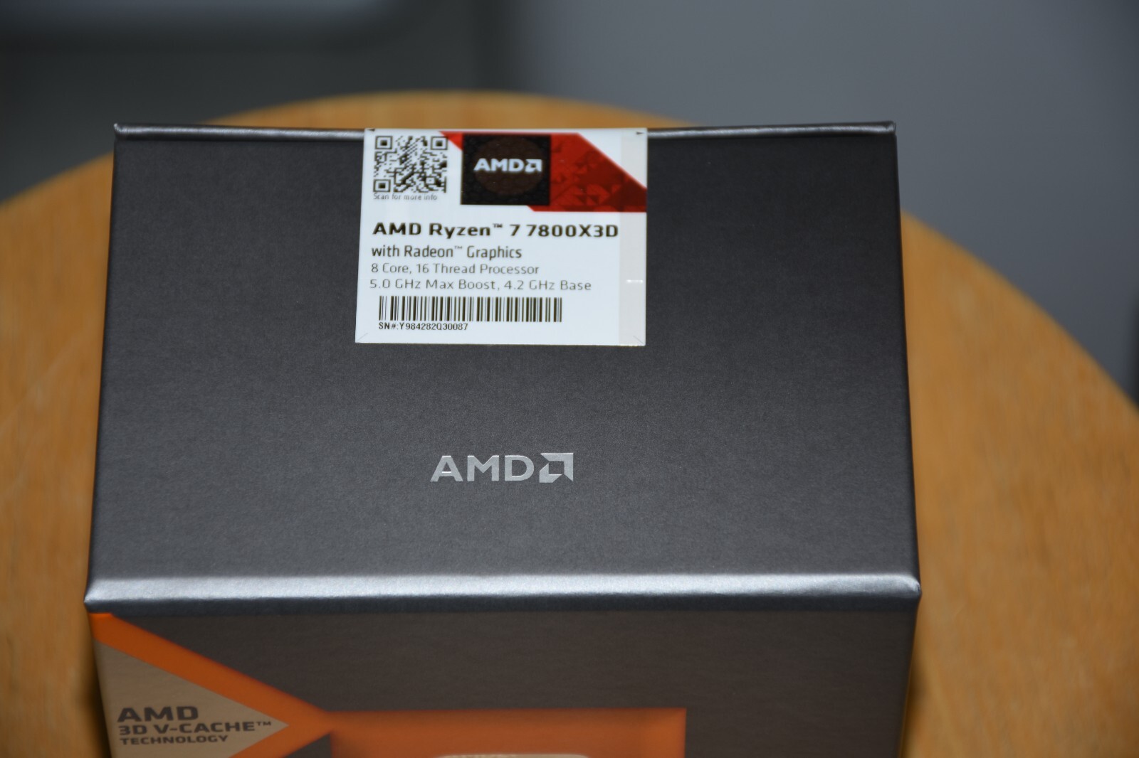 New! AMD Ryzen 7 7800X3D - Ryzen 7 7000 Series 8-Core Socket AM5 120W ...
