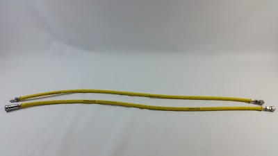 2 PARKER HOSE PUSH-ON PLUS 801-6 WP 2,4 MPa W/ Quick connect Couplings ...