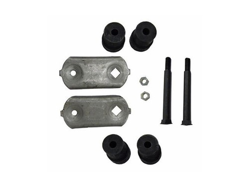 Leaf Spring Shackle Kit Rear For Chevy II Nova Firebird Ventura Skylark ...