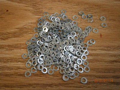 Metric DIN 433 M3 Small-OD Flat Washer Stainless Steel A2 Lot of 100 ...