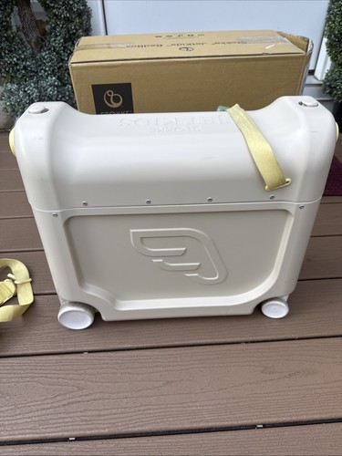 JetKids by Stokke Bed Box Ride-On Suitcase - Kids In-Flight Bed Yellow ...