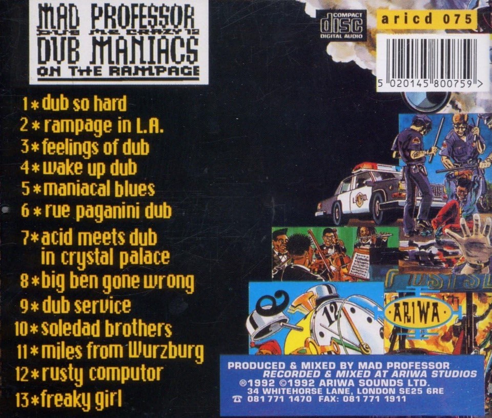 Mad Professor Dub Maniacs on the Rampage (CD) 5020145800759| eBay