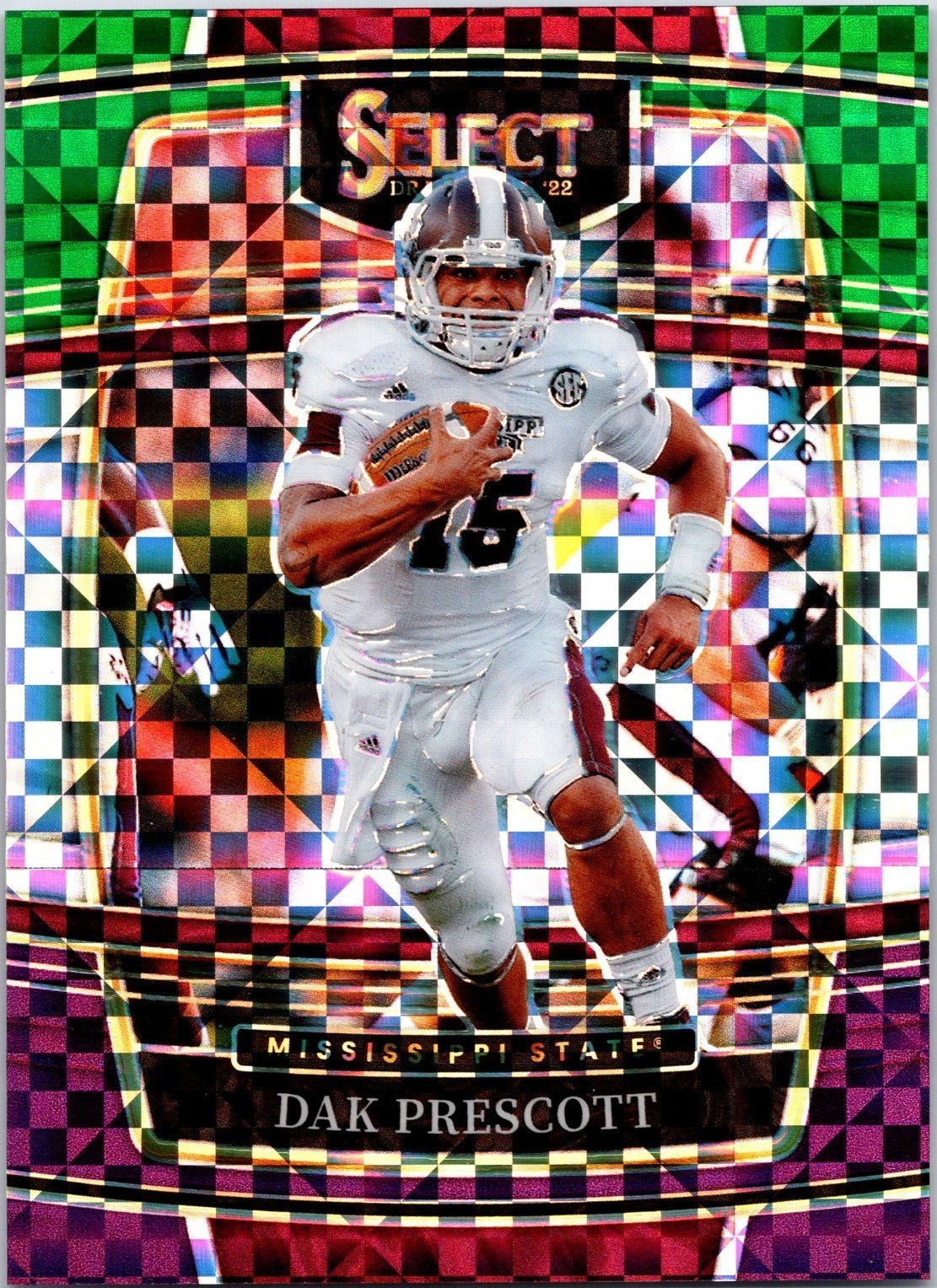 2022 Panini Select Draft Picks - Concourse Dak Prescott #36 Green ...