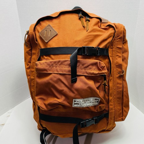 Vintage Wilderness Experience California Internal Frame Orange Backpack ...