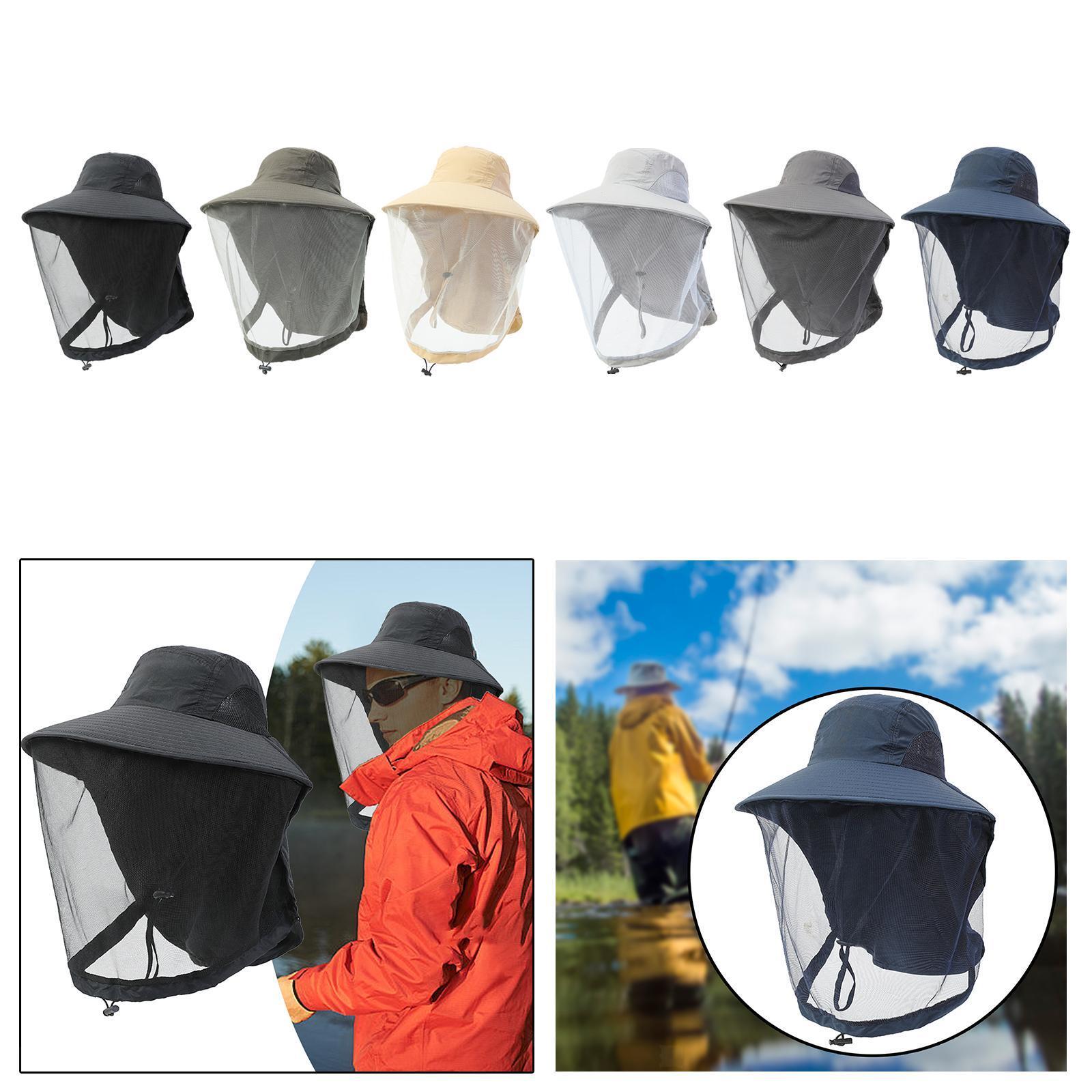 Bees Keeping Hat Beekeeper Hat with Mesh Bucket Hat Cap Portable Face ...