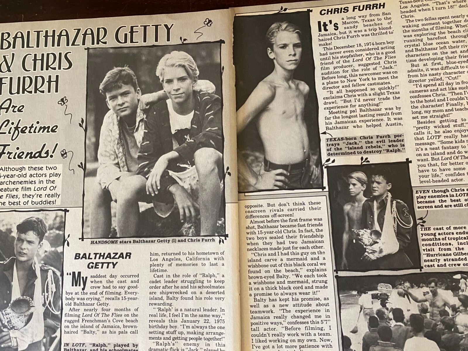 Chris Furrh And Balthazar Getty