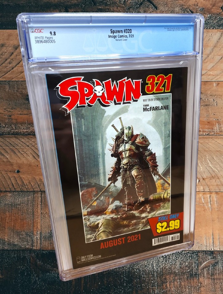 Spawn #320 CGC 9.8 Amazing Spiderman #316 Cover Homage Variant! | eBay