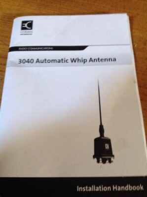 Codan 3040 original installation hanbook | eBay