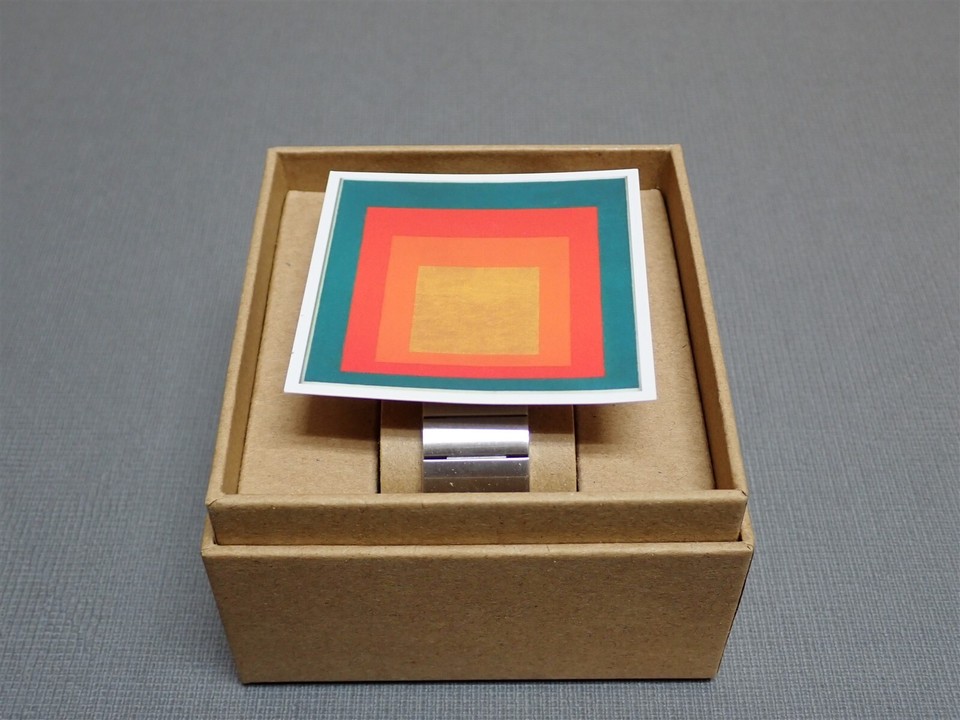 NEW Projects Watches PJT-7661 Persistent 40mm Silver Metal Band Watch ...