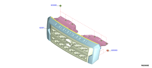 Nissan/INFINITI 62310-9BU0A Grille (Front). Grille.. | eBay