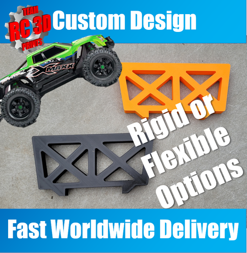 Flexible or rigid Body Saver Protector Push on for Traxxas Xmaxx X-Maxx ...