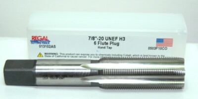 7/8 X 20 HSS H3 6 FL PLUG TAP RHC (A-1-8-5-4) | eBay