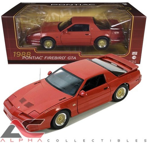 GREENLIGHT 13688 1:18 1988 PONTIAC FIREBIRD TRANS AM GTA (FLAME RED) | eBay
