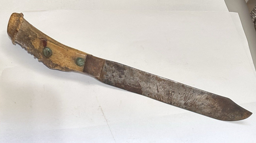 ( #80) ANTIQUE STAG HANDLE STAGE HANDLE FIGHTING SURVIVAL KNIFE | eBay