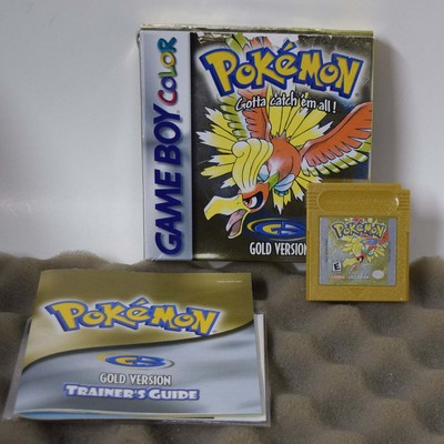 Pokemon Gold - GameBoy Color - CIB [Complete] | eBay