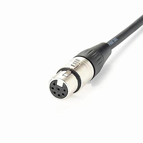 Tube Microphone Cable 7 Pin XLR Male to 7 Pin XLR Female Compatible ...