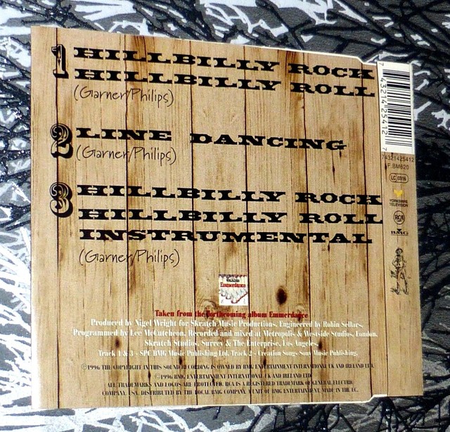 Woolpackers Hillbilly Rock Hillbilly Roll CD Europe BMG 1996 3 Track B ...