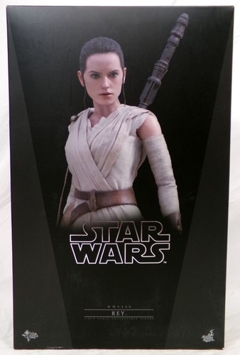 Hot Toys Star Wars The Force Awakens Rey 1/6 Scale Figure Complete with ...