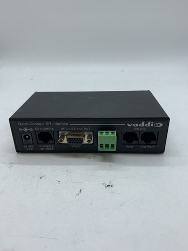 Vaddio Quick-Connect SR Interface 998-1105-016 HD-18 RS-232 w/ FREE ...