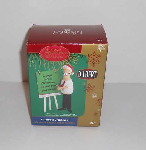Carlton Cards Heirloom Vintage 2005 Dilbert Corporate Christmas ...