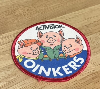 Atari Video Game 80's Activision Award Patch - Oinkers | eBay