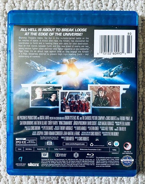 Wing Commander (Blu-ray Disc, 2013) for sale online | eBay