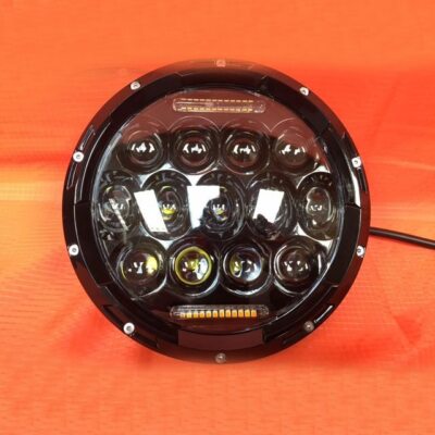 DAYMAKER 75W BLACK Projector HID LED Light Bulb Headlight Harley with ...